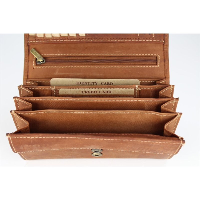 Geldbrse Cognac Damen
